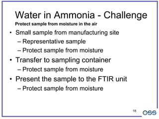 Anhydrous Ammonia Measurement for oil and water | PPTX