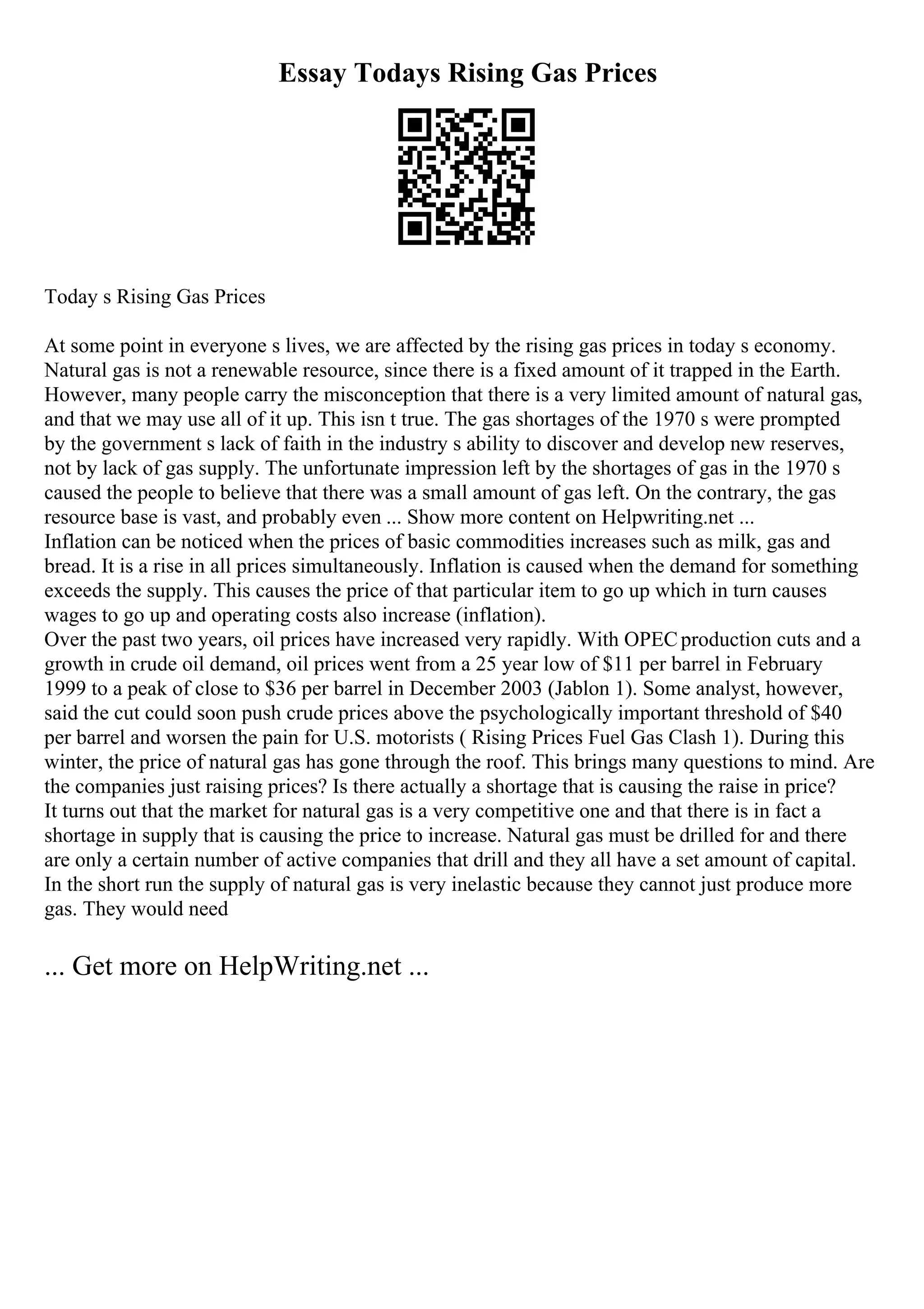 General Opening Statement Essay Examples | PDF