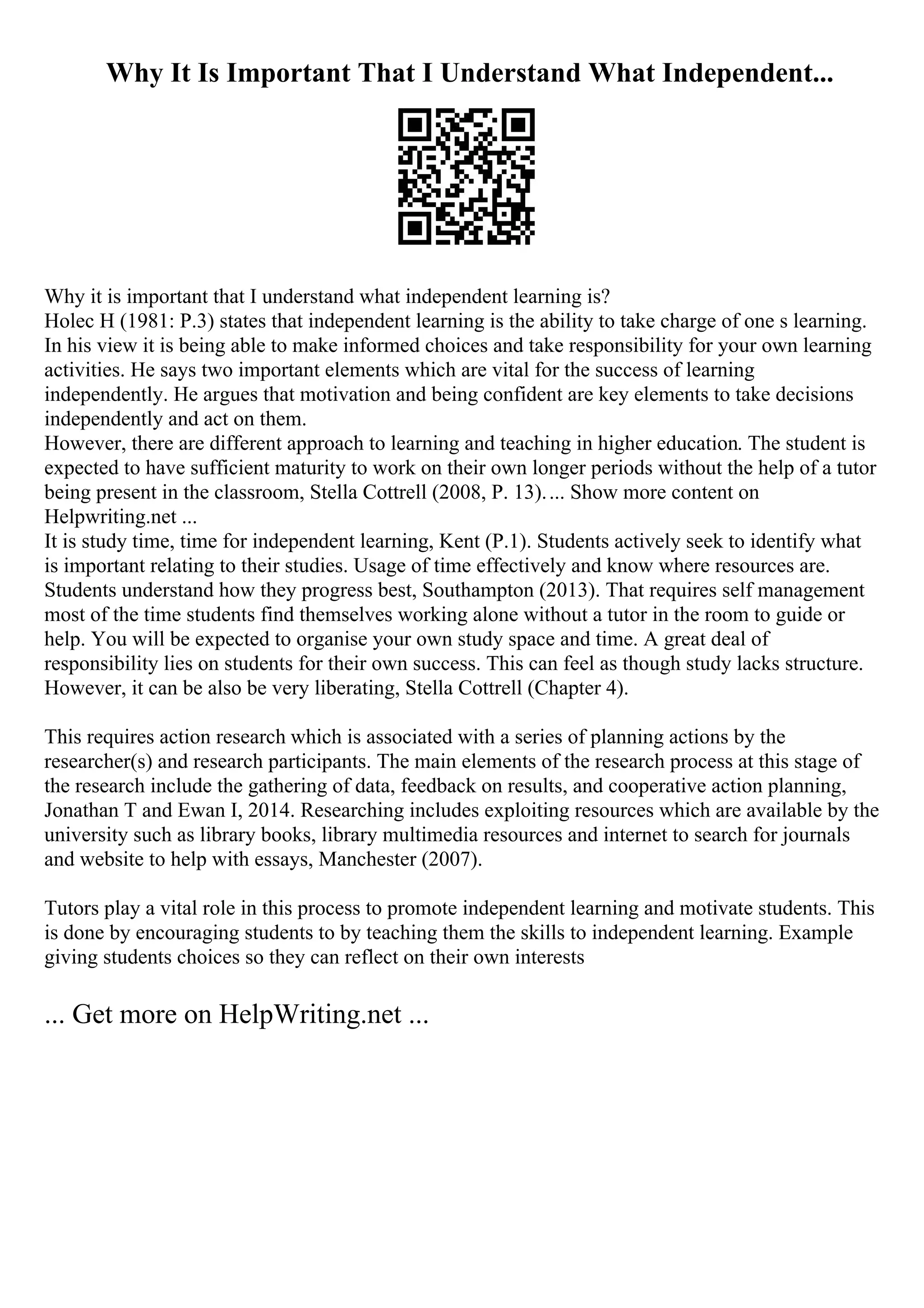 General Opening Statement Essay Examples | PDF