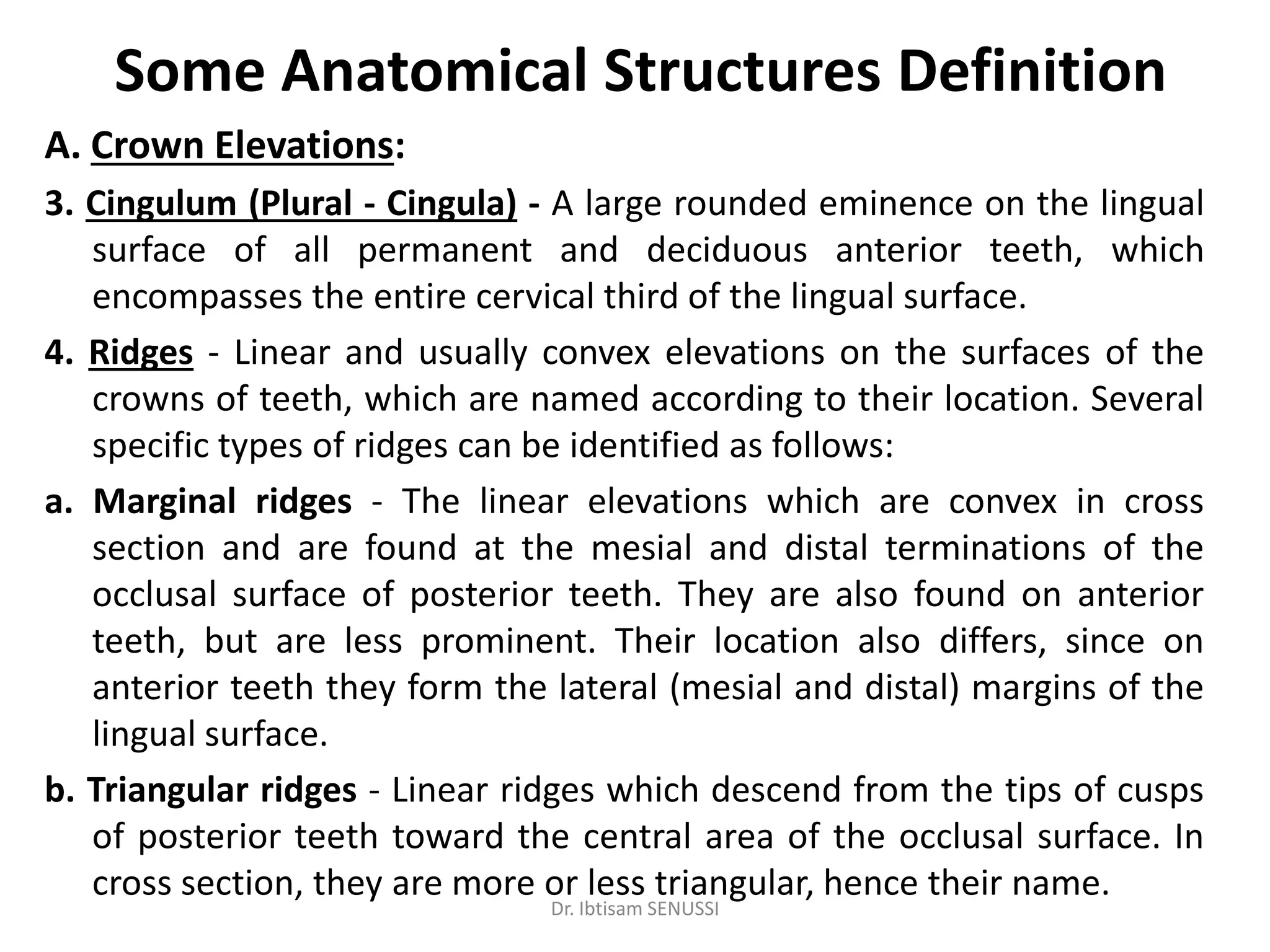 General oral and dental anatomy | PPT
