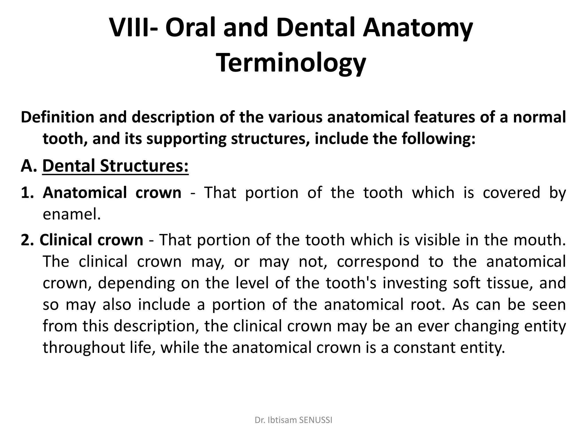 General oral and dental anatomy | PPT