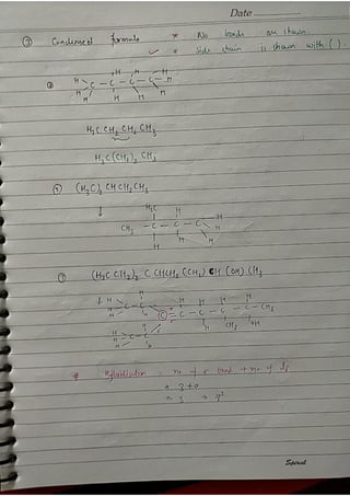 General organic chemistry.pdf class 12 important notes for jee mains | PDF