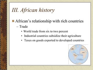 General overview of african economics | PPTX