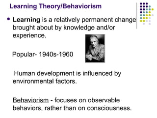 General overview of theories of developmental psych | PPT