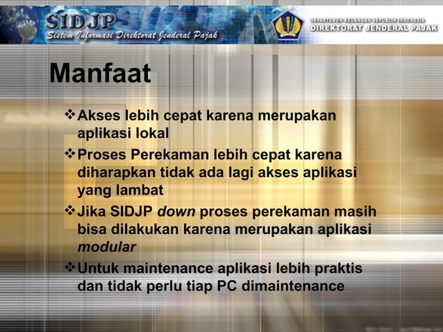 General overview perekaman spt lokal | PPT