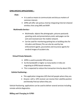 General Packet Radio Service (GPRS) | DOCX | Computer Networking ...