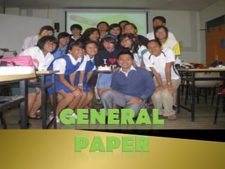 General Paper | PPT