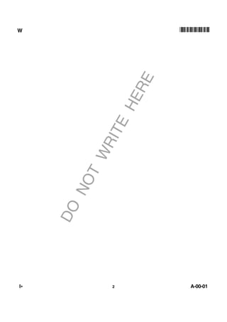 APSET 2012 General paper I with answers | PDF