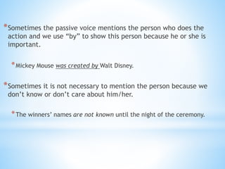 General passive presentation | PPT