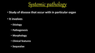 General pathology | PPTX