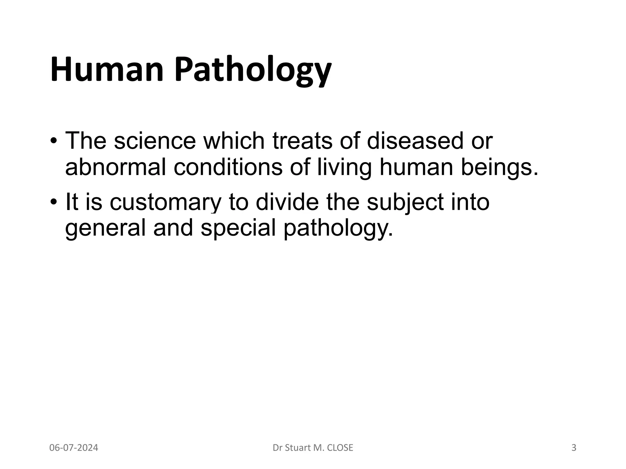 Chapter VIII - General Pathology of Homœopathy: Stuart Close | PPTX