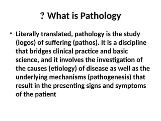 General Pathology.ppt salem f gerbadipathologybadi | PPT