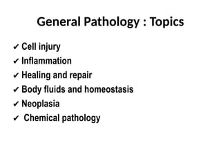 General Pathology.ppt salem f gerbadipathologybadi | PPT