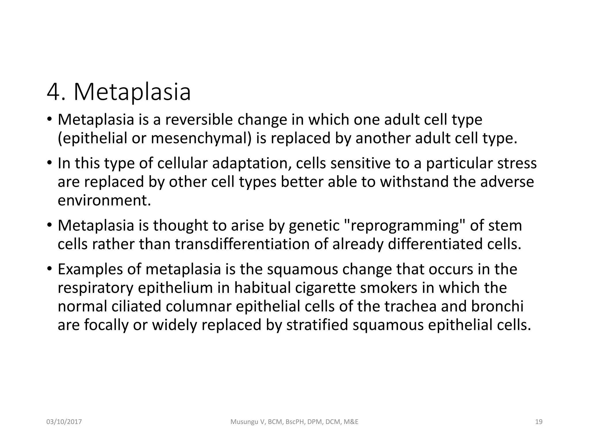 General pathology lecture | PPTX | Heart and Cardiovascular Diseases ...