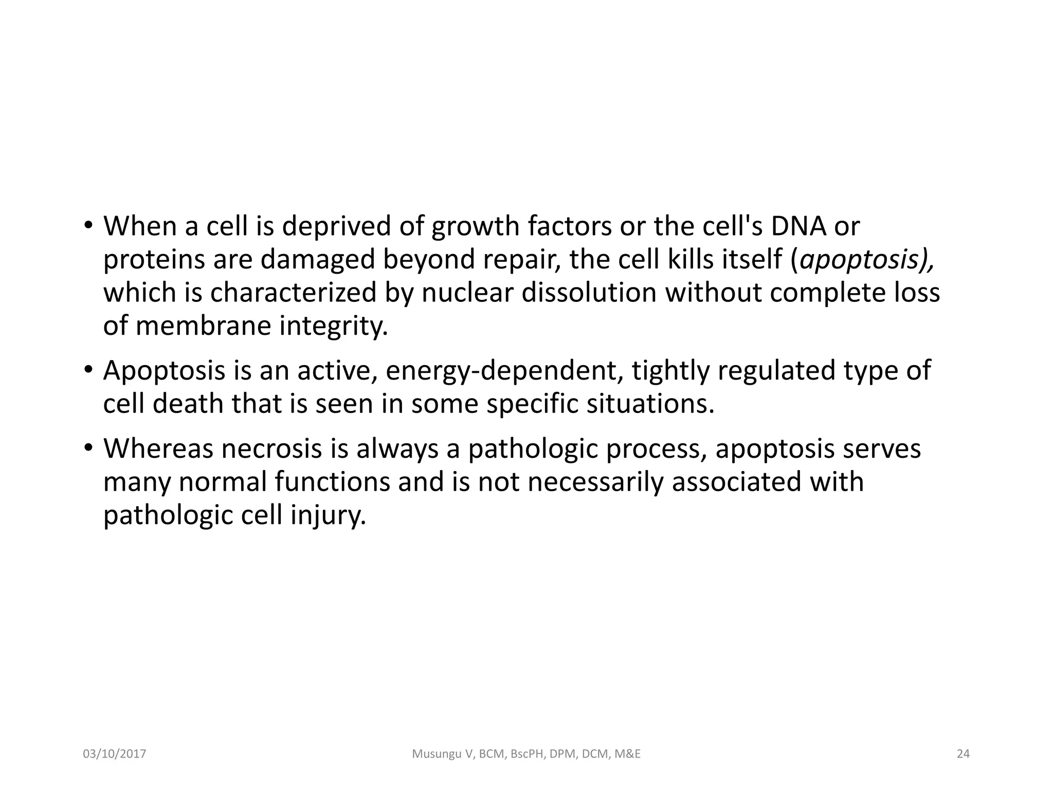 General pathology lecture | PPTX