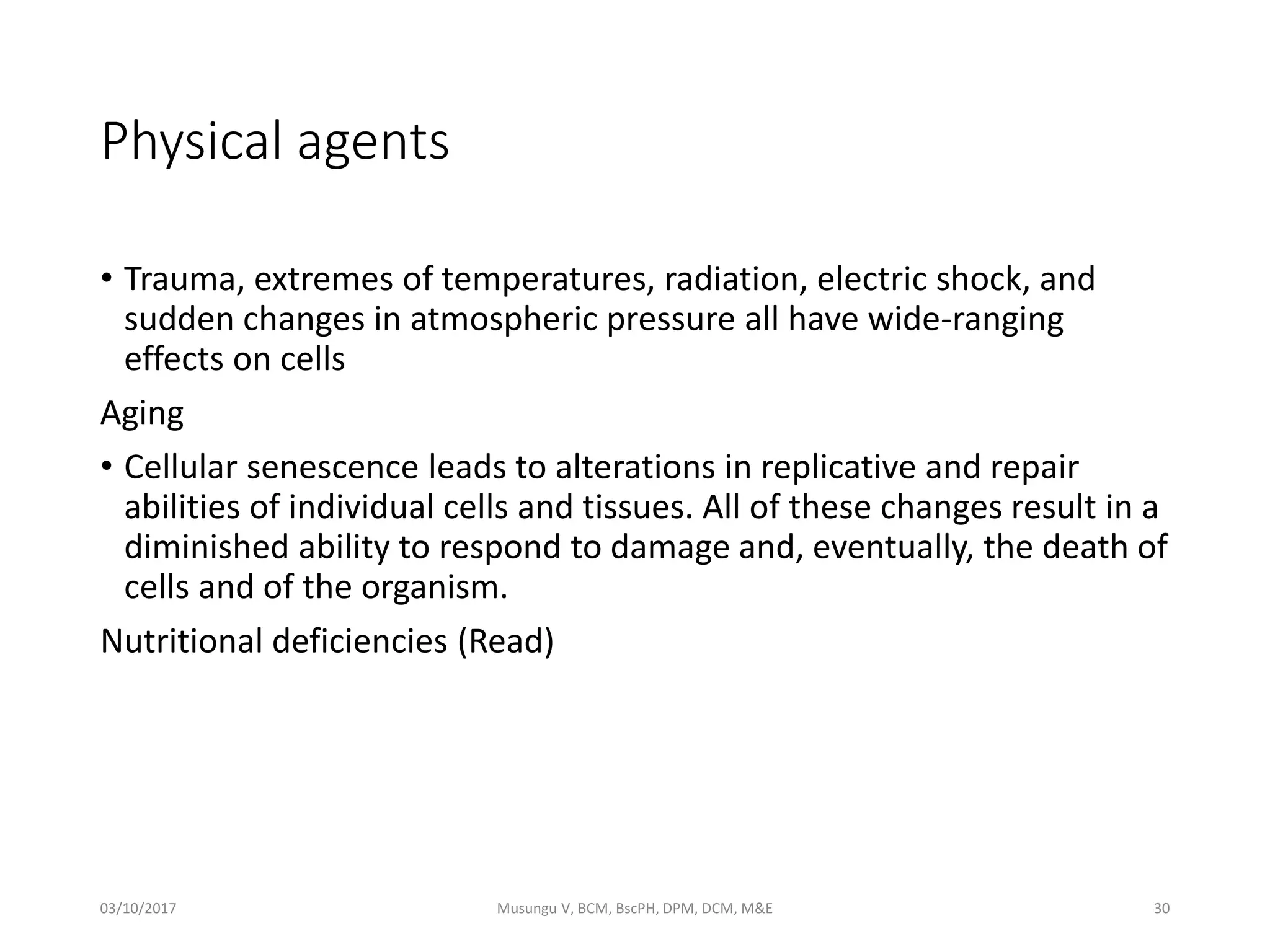 General pathology lecture | PPTX