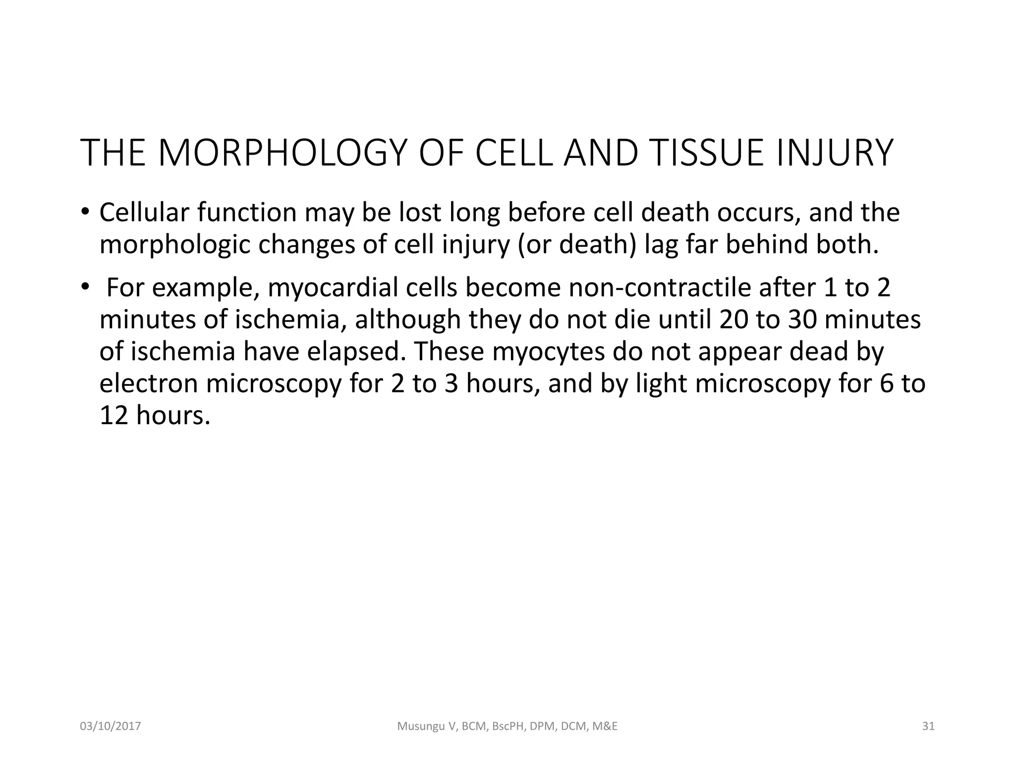 General pathology lecture | PPTX | Heart and Cardiovascular Diseases | Diseases and Conditions