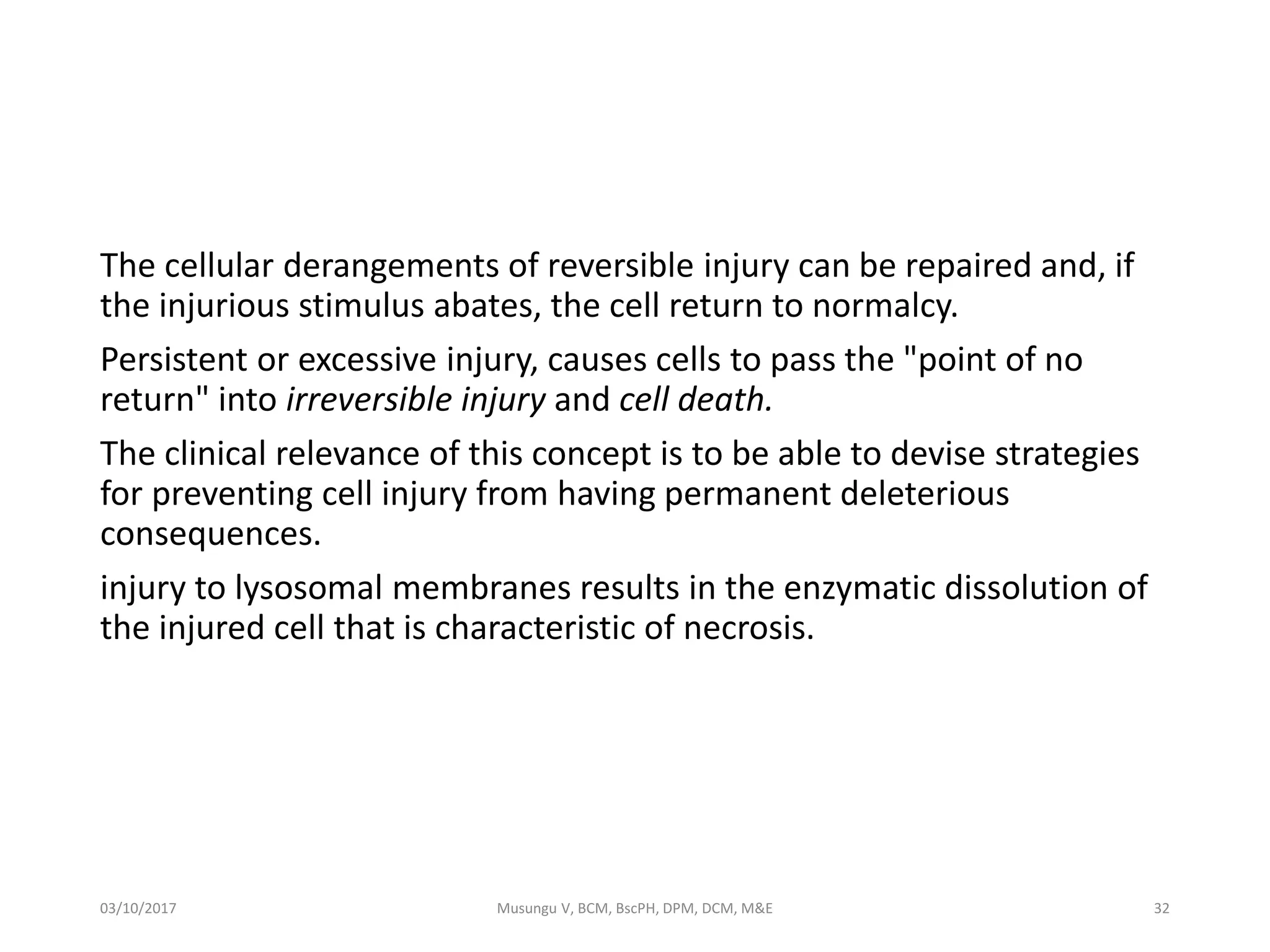 General pathology lecture | PPTX