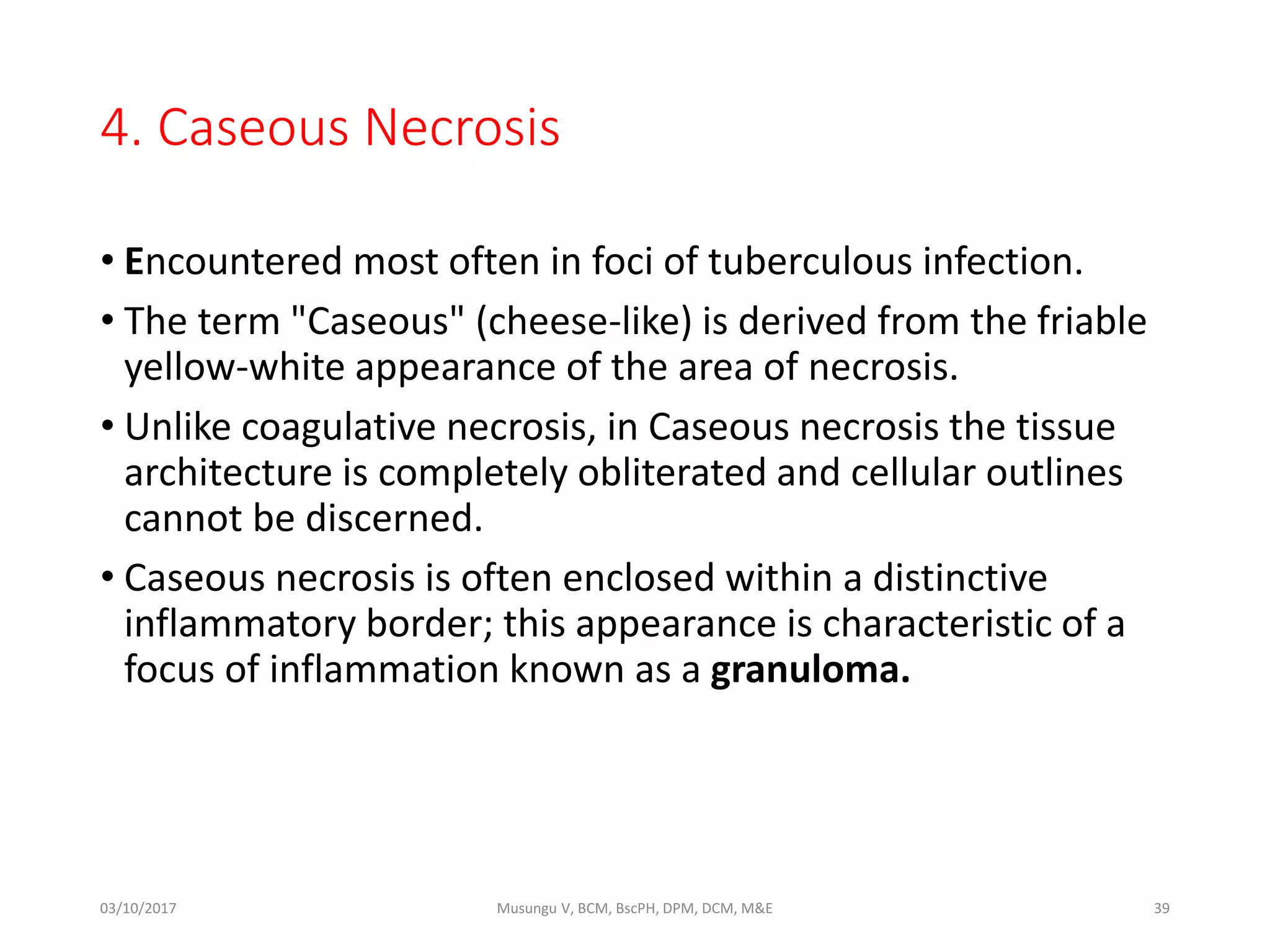 General pathology lecture | PPTX
