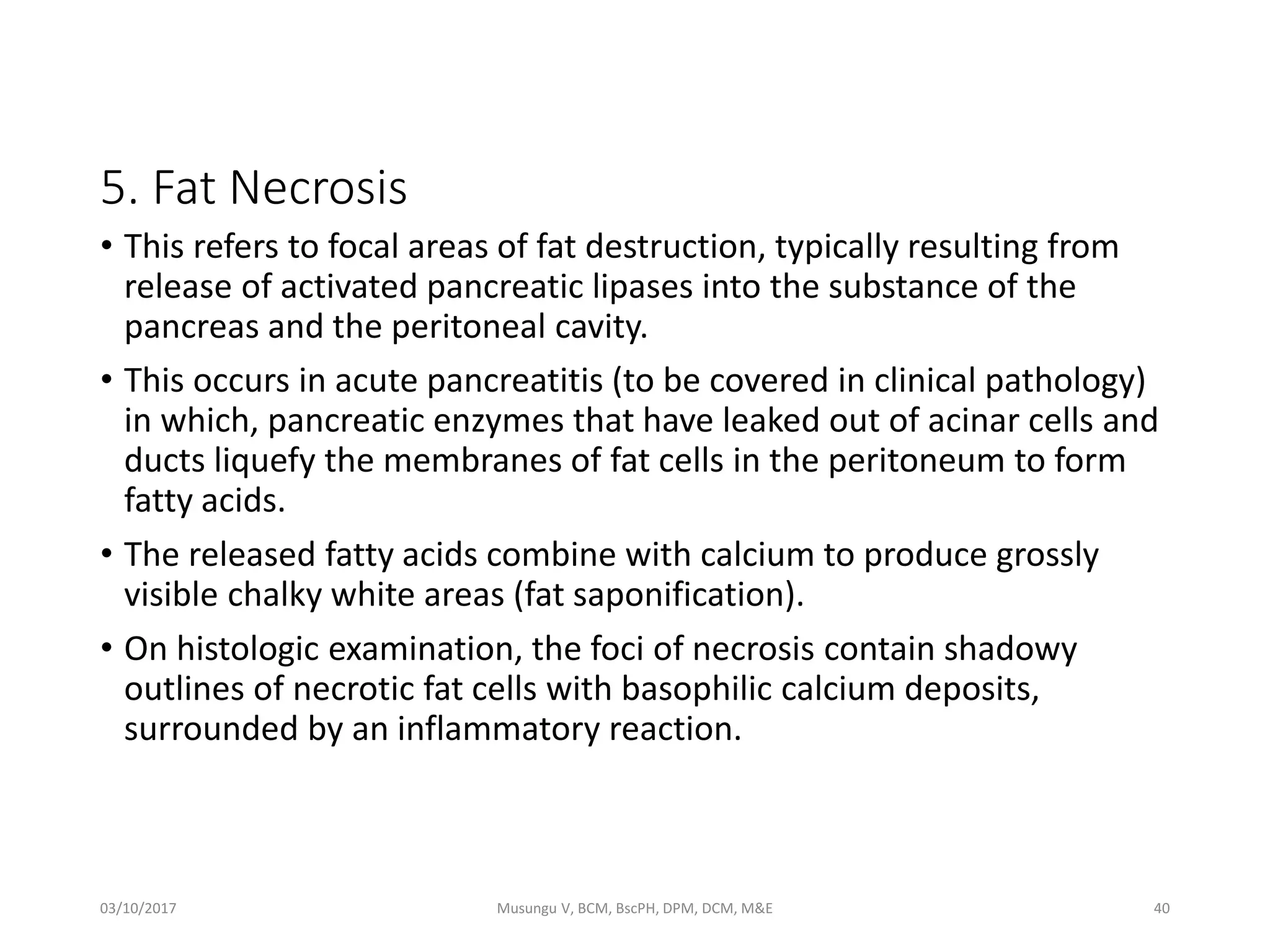 General pathology lecture | PPTX