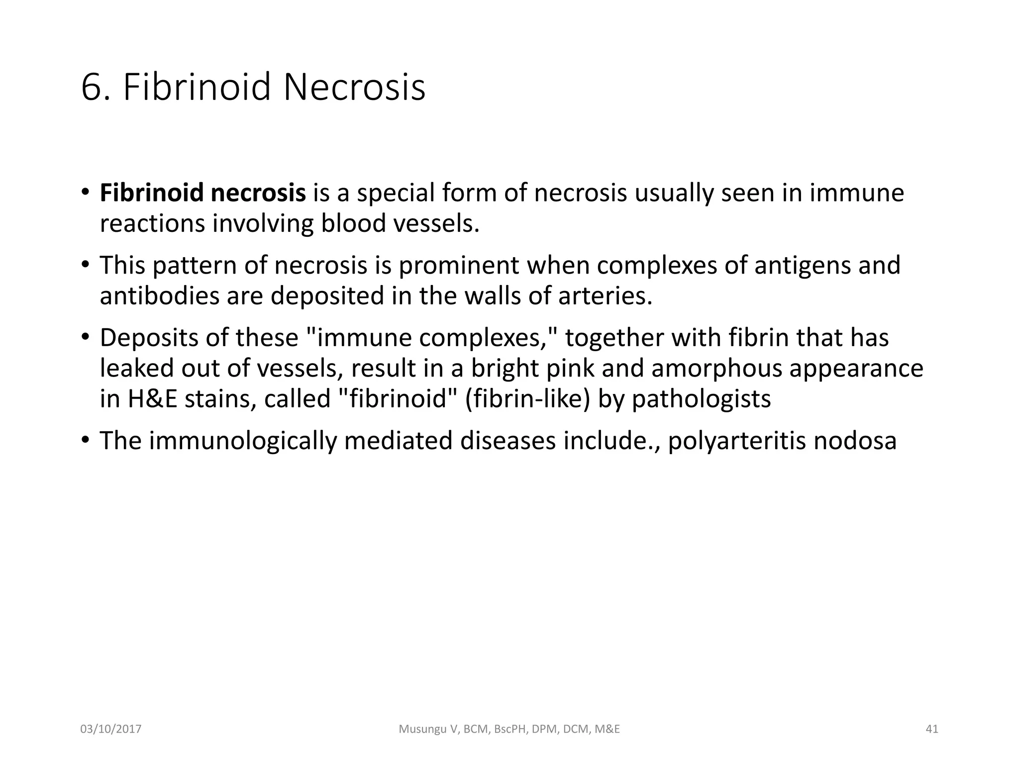 General pathology lecture | PPTX | Heart and Cardiovascular Diseases ...