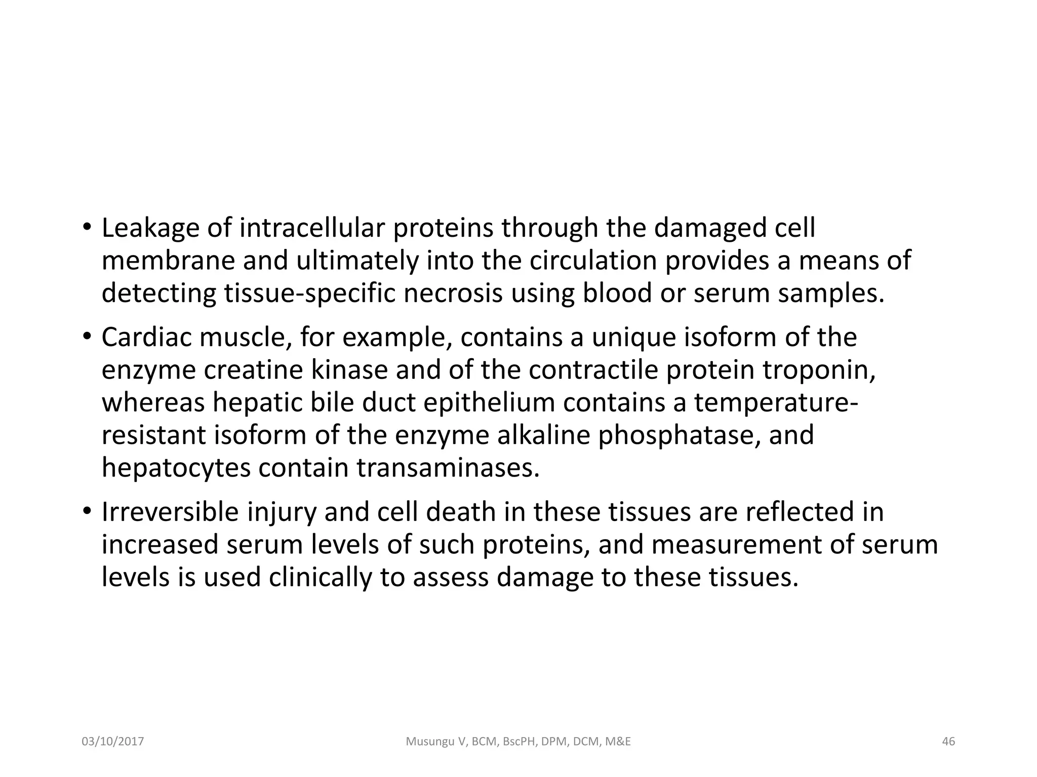 General pathology lecture | PPTX