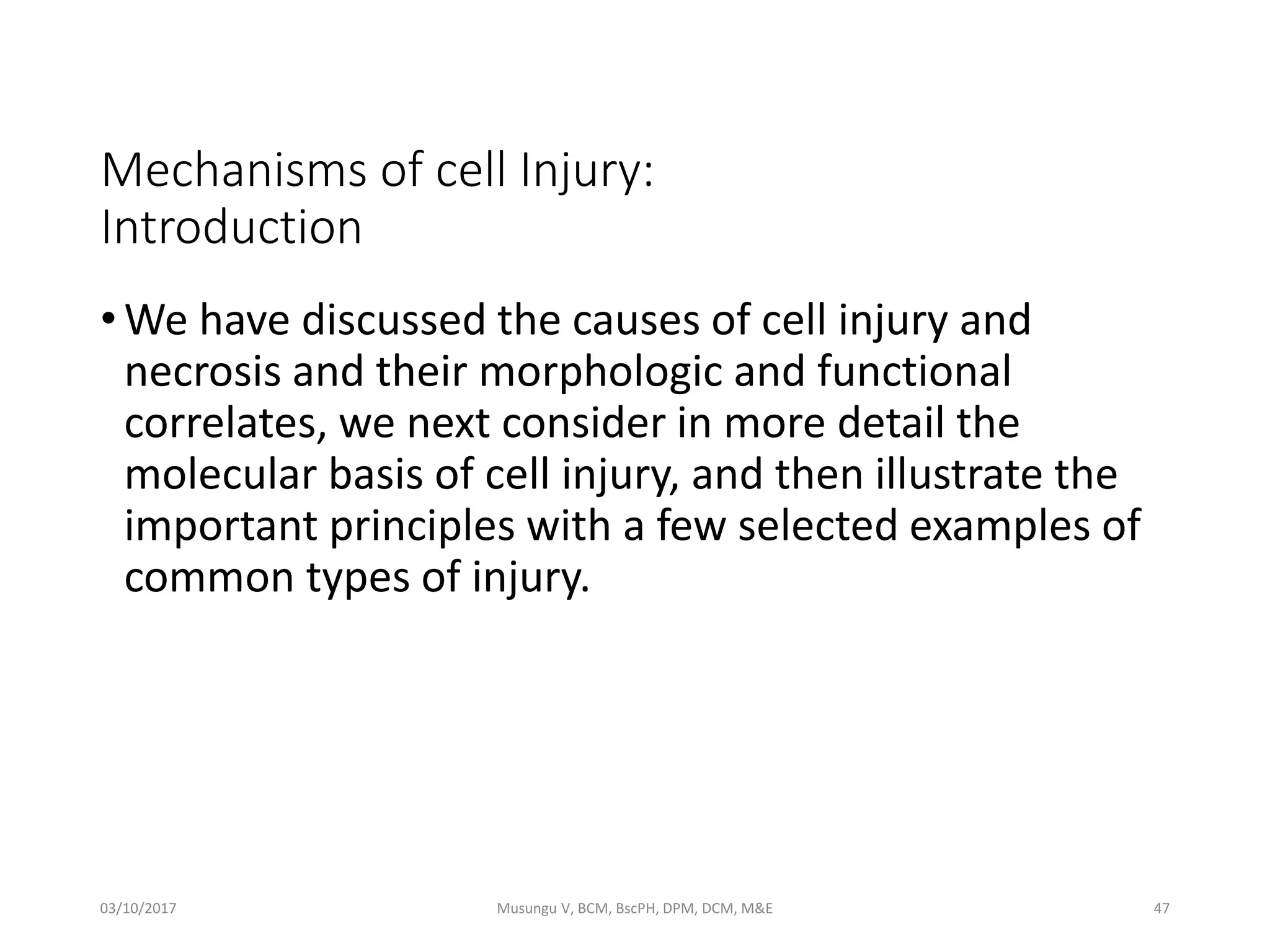 General pathology lecture | PPTX | Heart and Cardiovascular Diseases ...