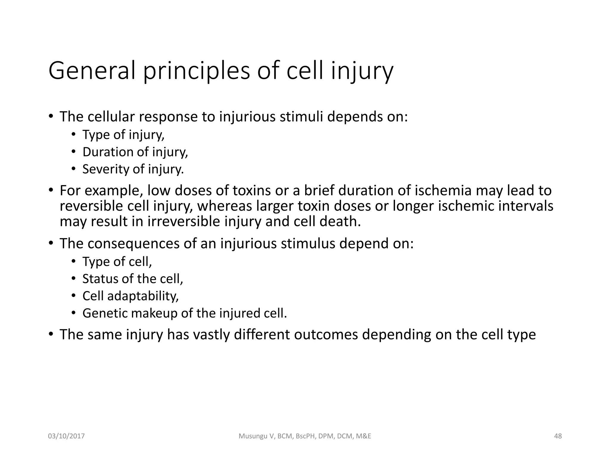 General pathology lecture | PPTX | Heart and Cardiovascular Diseases ...