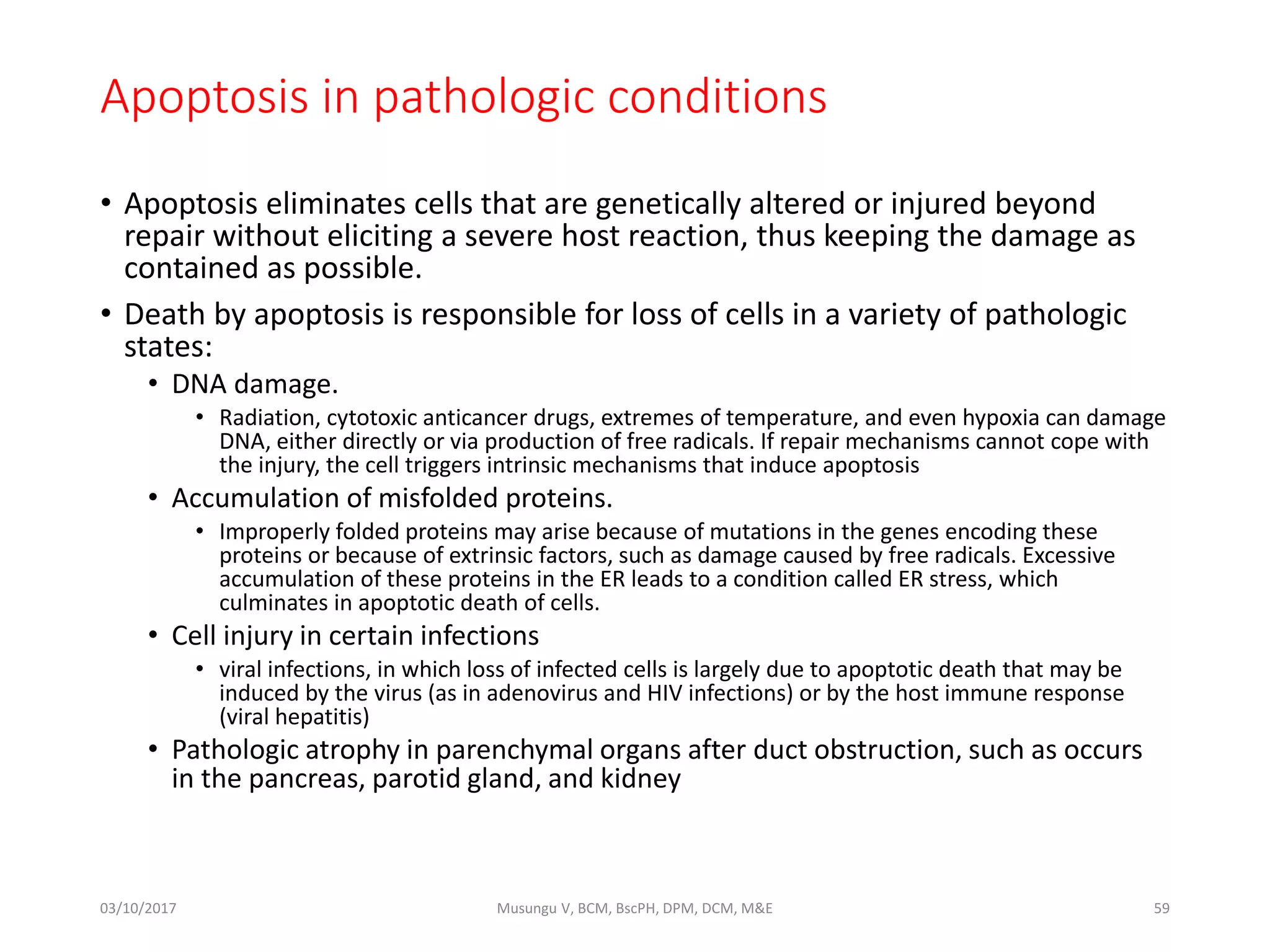 General pathology lecture | PPTX