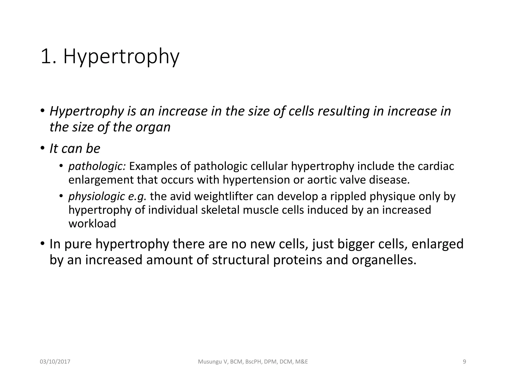 General pathology lecture | PPTX