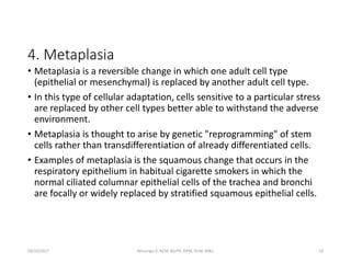 General pathology lecture | PPTX