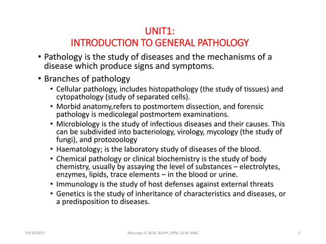 General pathology lecture | PPTX | Heart and Cardiovascular Diseases ...