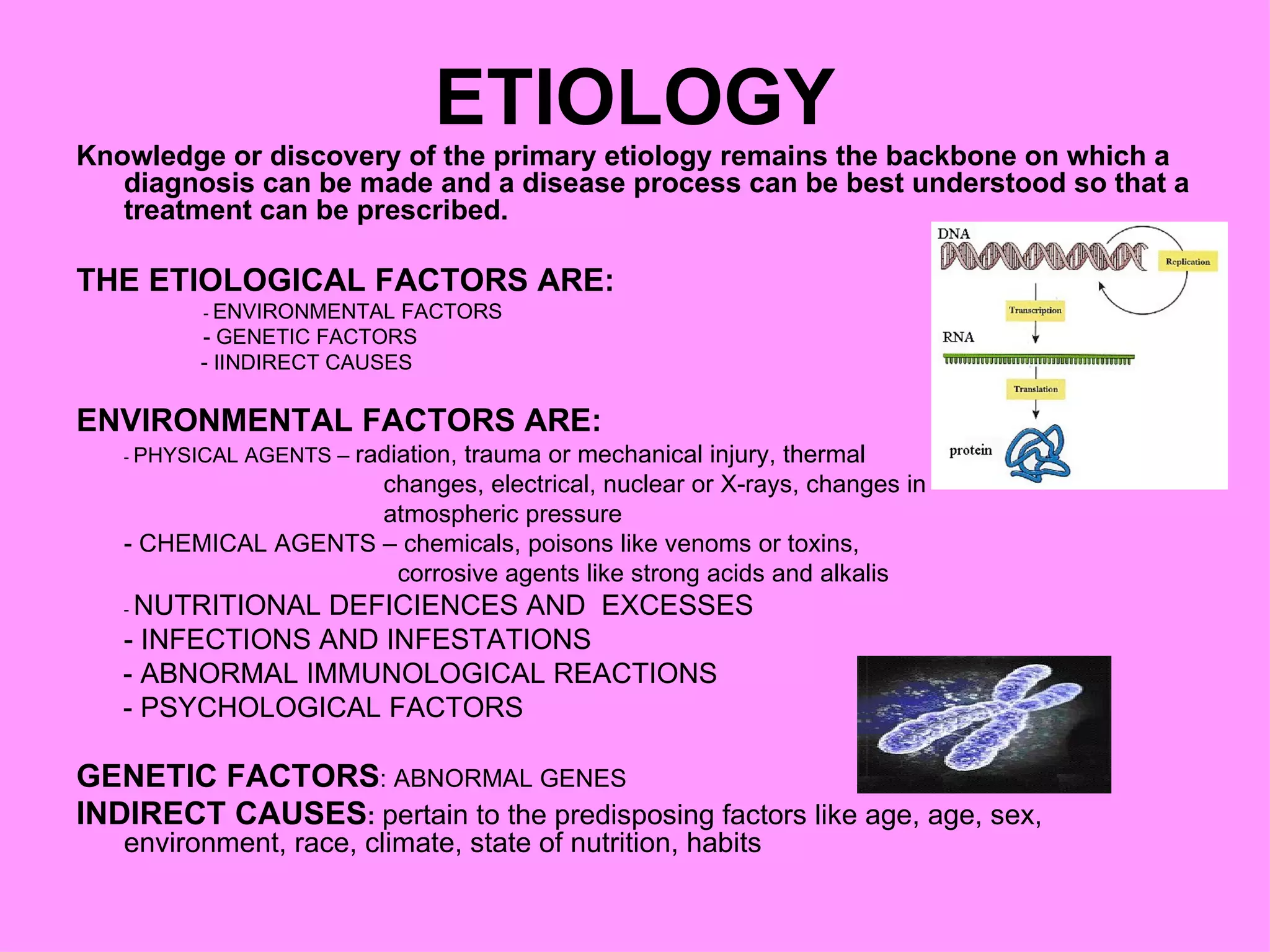 General pathology lecture 1 introduction & cell injury | PPT | Genetics ...