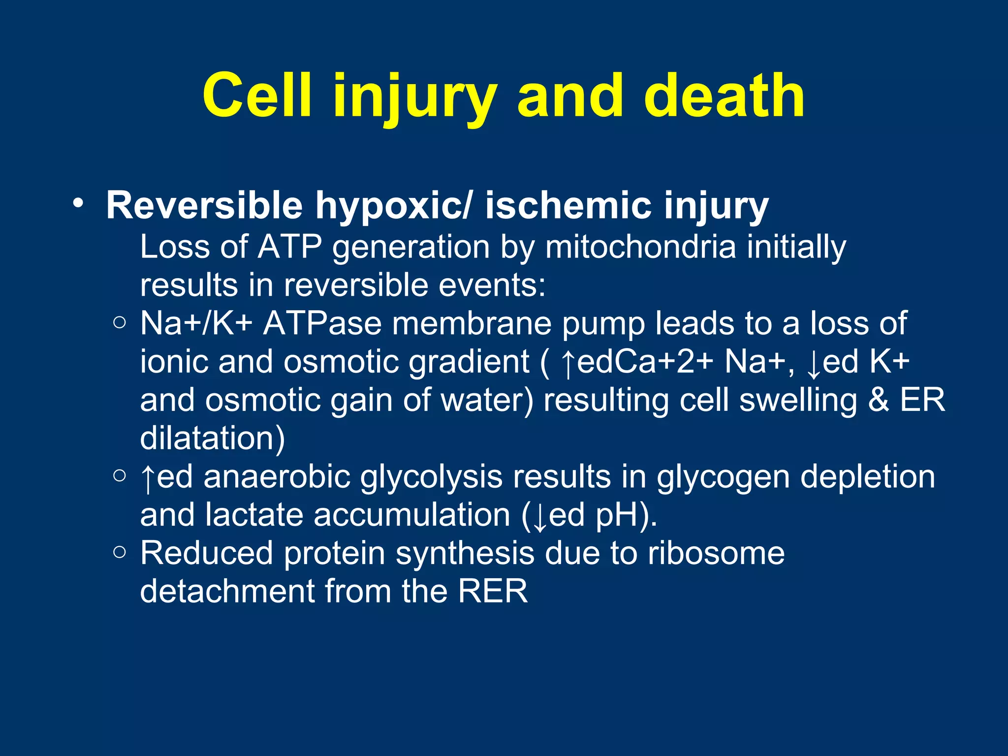 General pathology lecture 1 introduction & cell injury | PPT