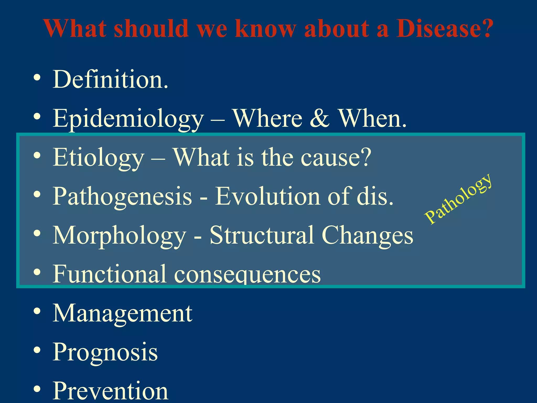 General pathology lecture 1 introduction & cell injury | PPT