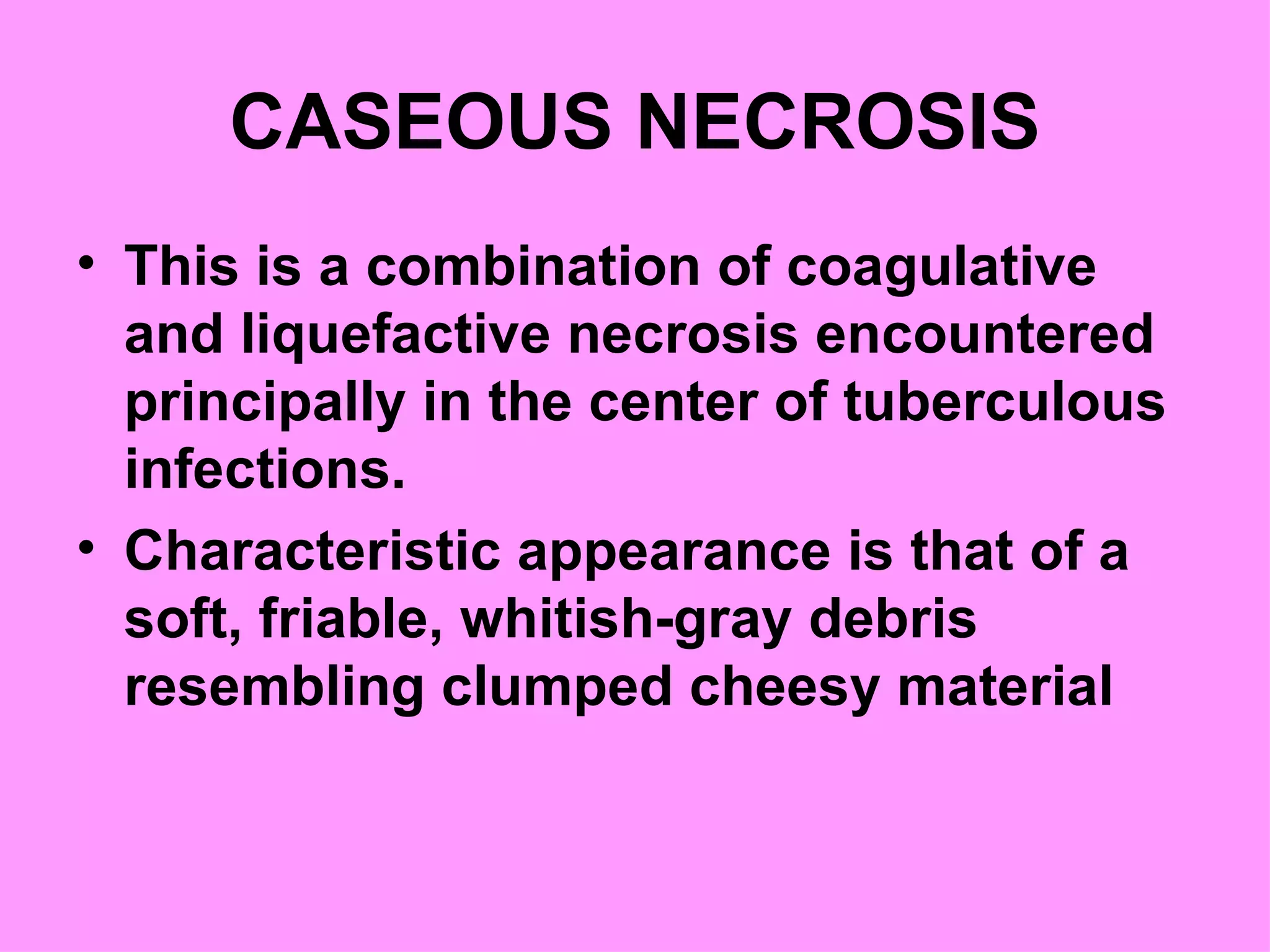 General pathology lecture 3 cell death or necrosis | PPT
