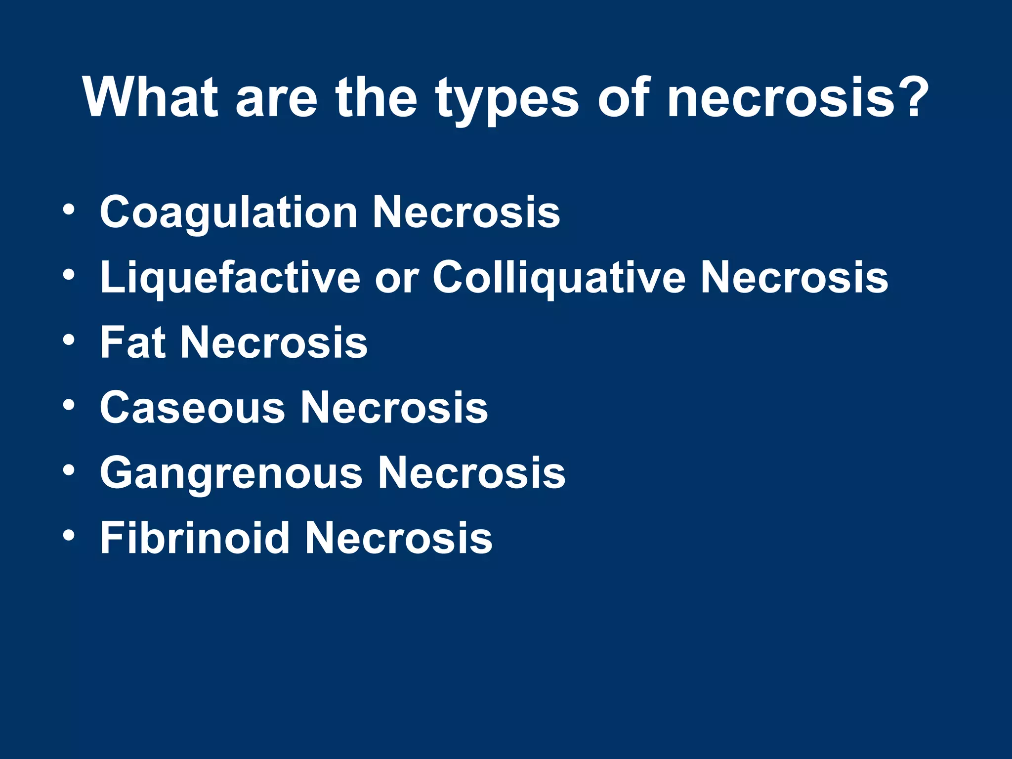 General pathology lecture 3 cell death or necrosis | PPT