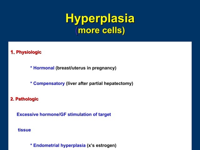 General pathology lecture 4 cellular adaptation | PPT | Endocrine and ...
