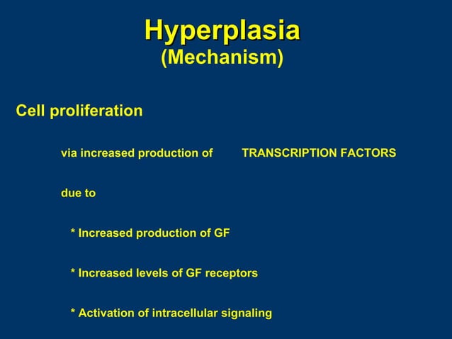 General pathology lecture 4 cellular adaptation | PPT | Endocrine and ...