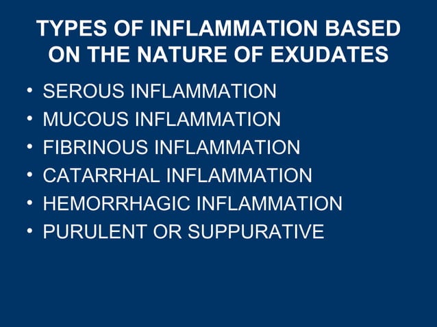General pathology lecture 5 inflammation & repair | PPT