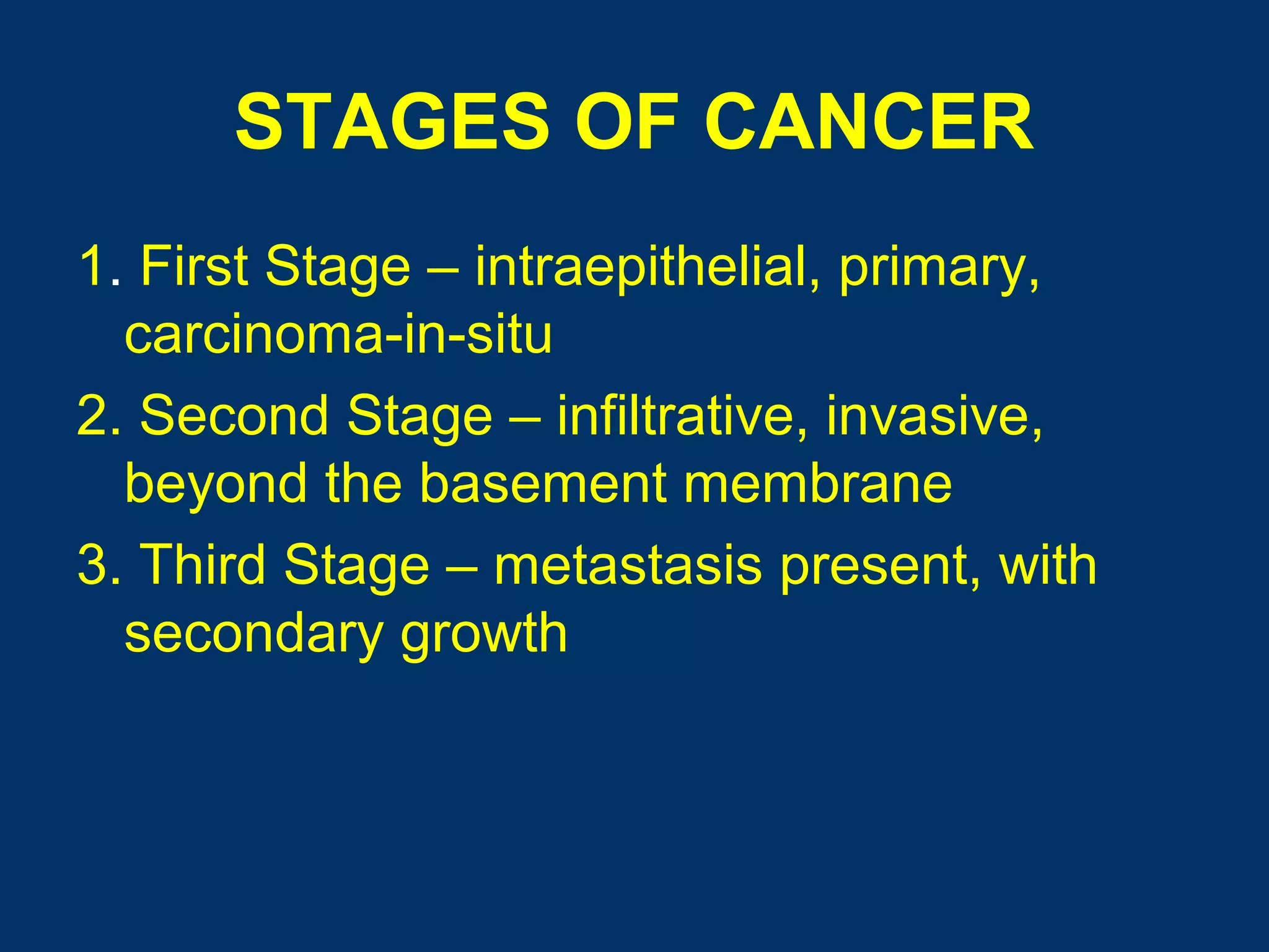 General pathology lecture 7 neoplasms | PPT