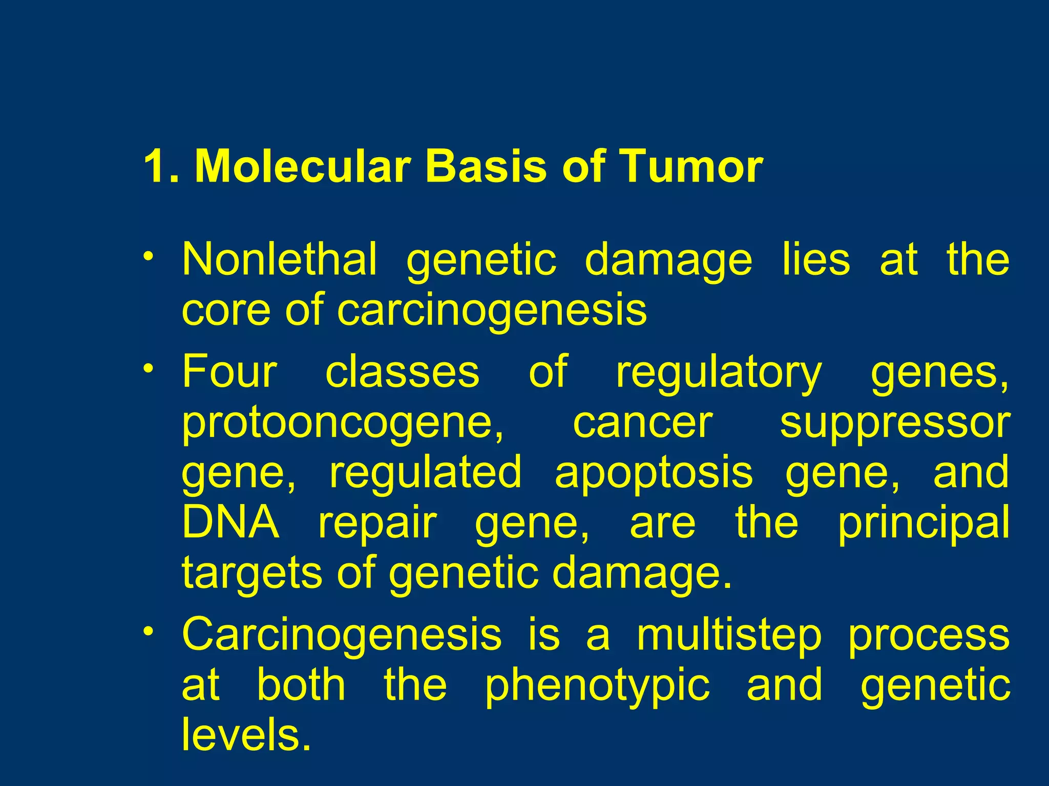 General pathology lecture 7 neoplasms | PPT