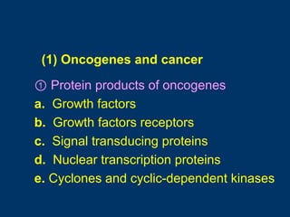 General pathology lecture 7 neoplasms | PPT