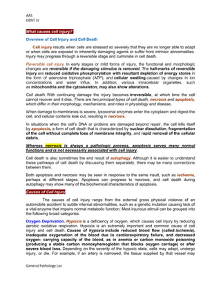 General Pathology Lecture Introduction from Module 1 to Module 3 | PDF