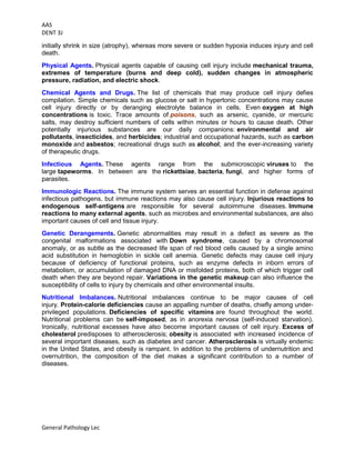 General Pathology Lecture Introduction from Module 1 to Module 3 | PDF
