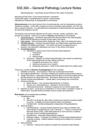 General Pathology Notes Pdf