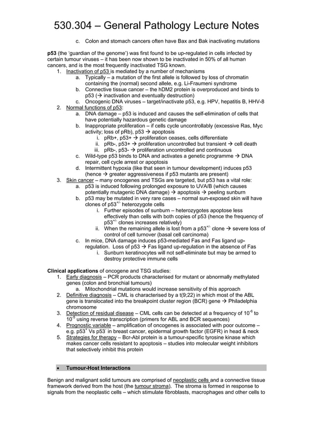 General Pathology Notes.pdf | Diseases and Conditions | Medical Health