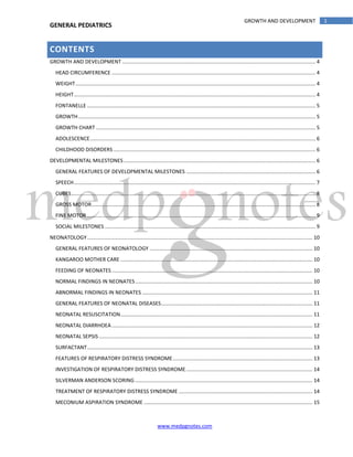 General pediatrics sample | PDF