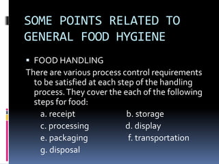 General personal & food hygiene practices | PPT