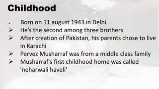 General® pervez musharraf | PPTX